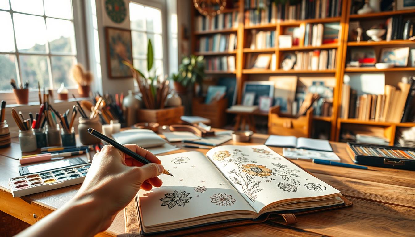 Adding Art to Your Journal Ideas – Story Glimpse